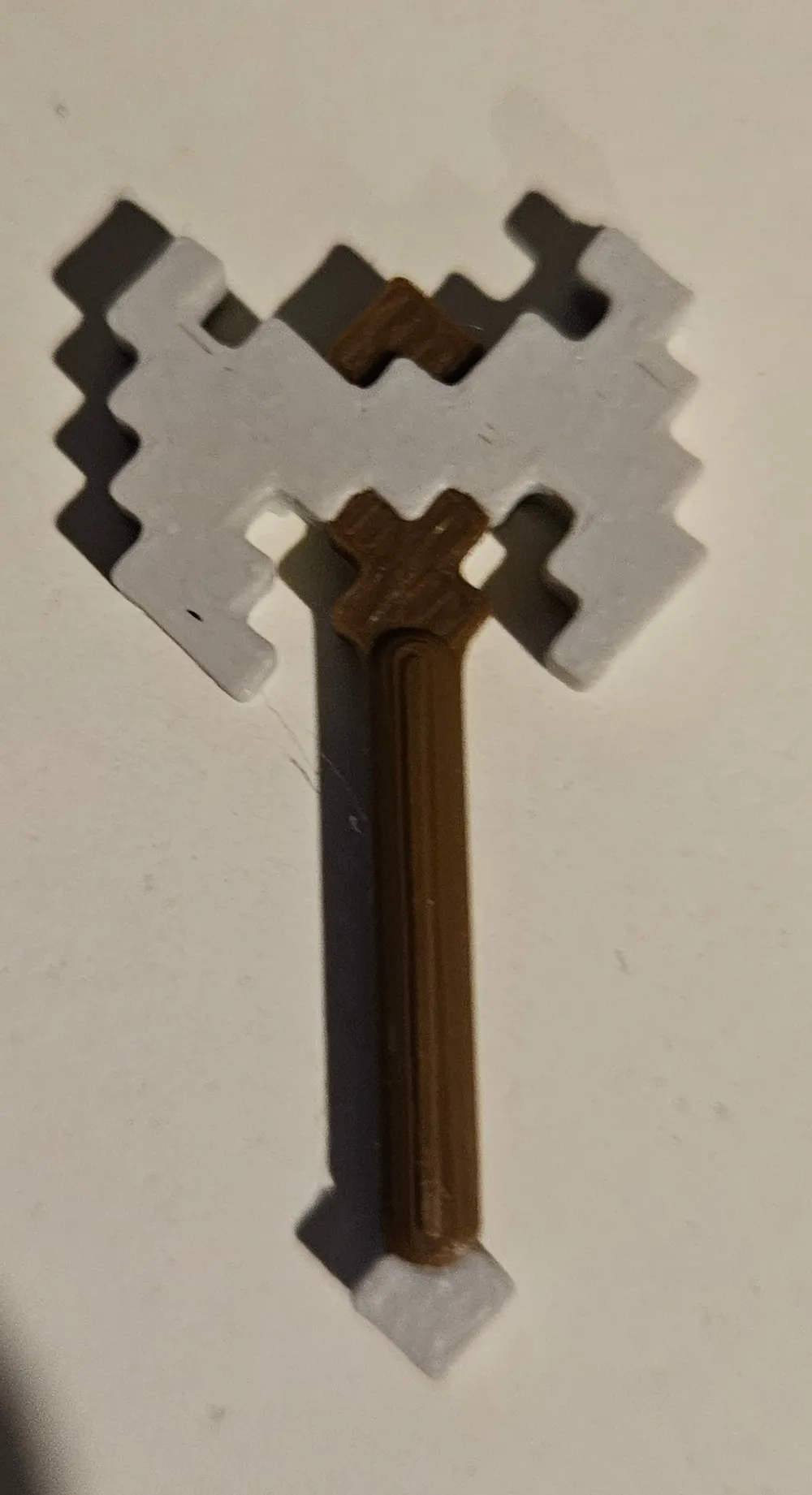 Double Axe - Brick Figure Weapon - Free 3D Print Model - MakerWorld