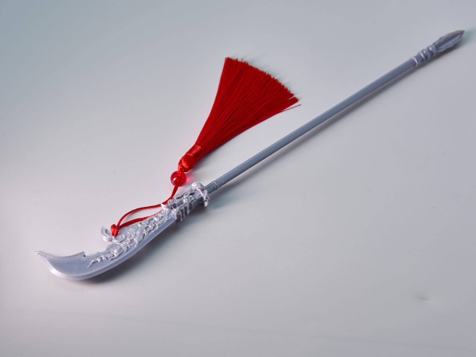 Highly Realistic Azure Dragon Crescent Blade (printable on A1 mini) by ...