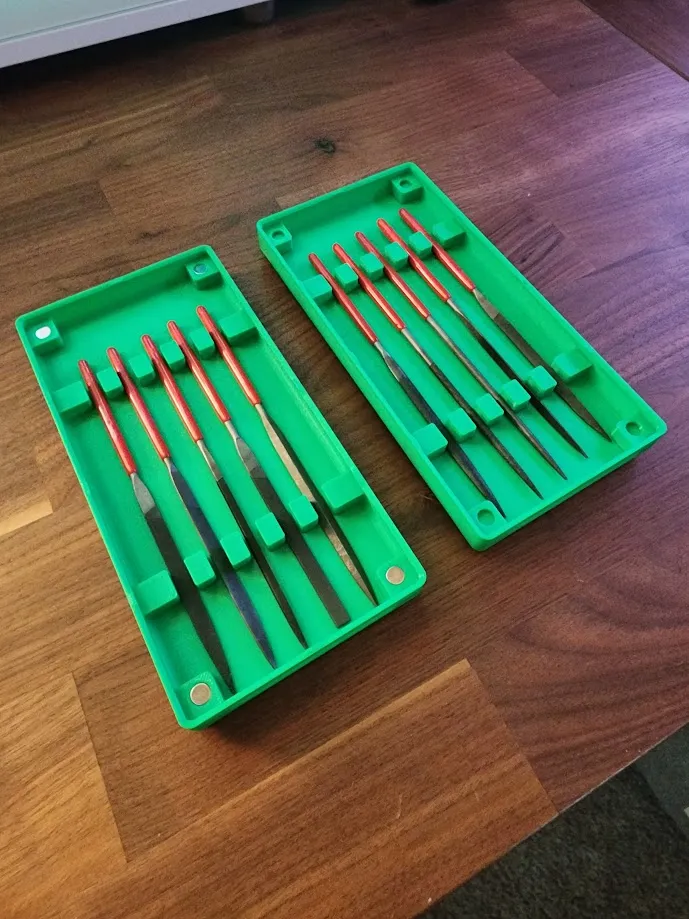 Gridfinity - Stackable Needle File Storage by SirMarek - MakerWorld