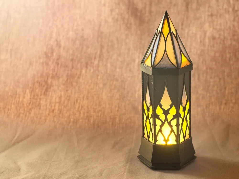 Gothic Crypt LED Light 3D printed - Free 3D Print Model - MakerWorld