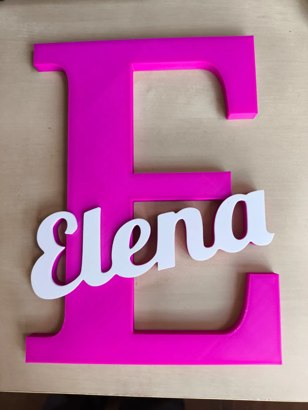 Elena initial with name / initial name by doxian - MakerWorld