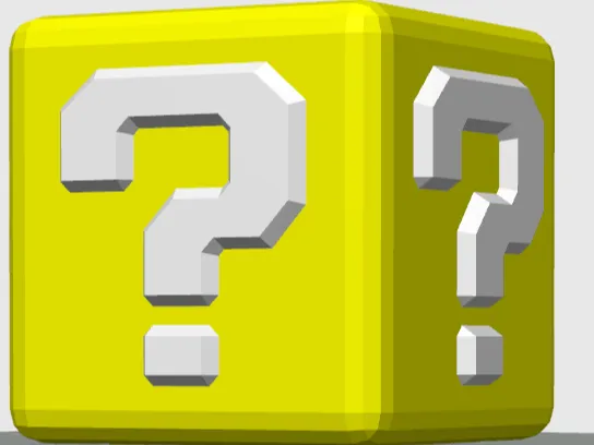 Super Mario Question Block by Crow0197 - MakerWorld
