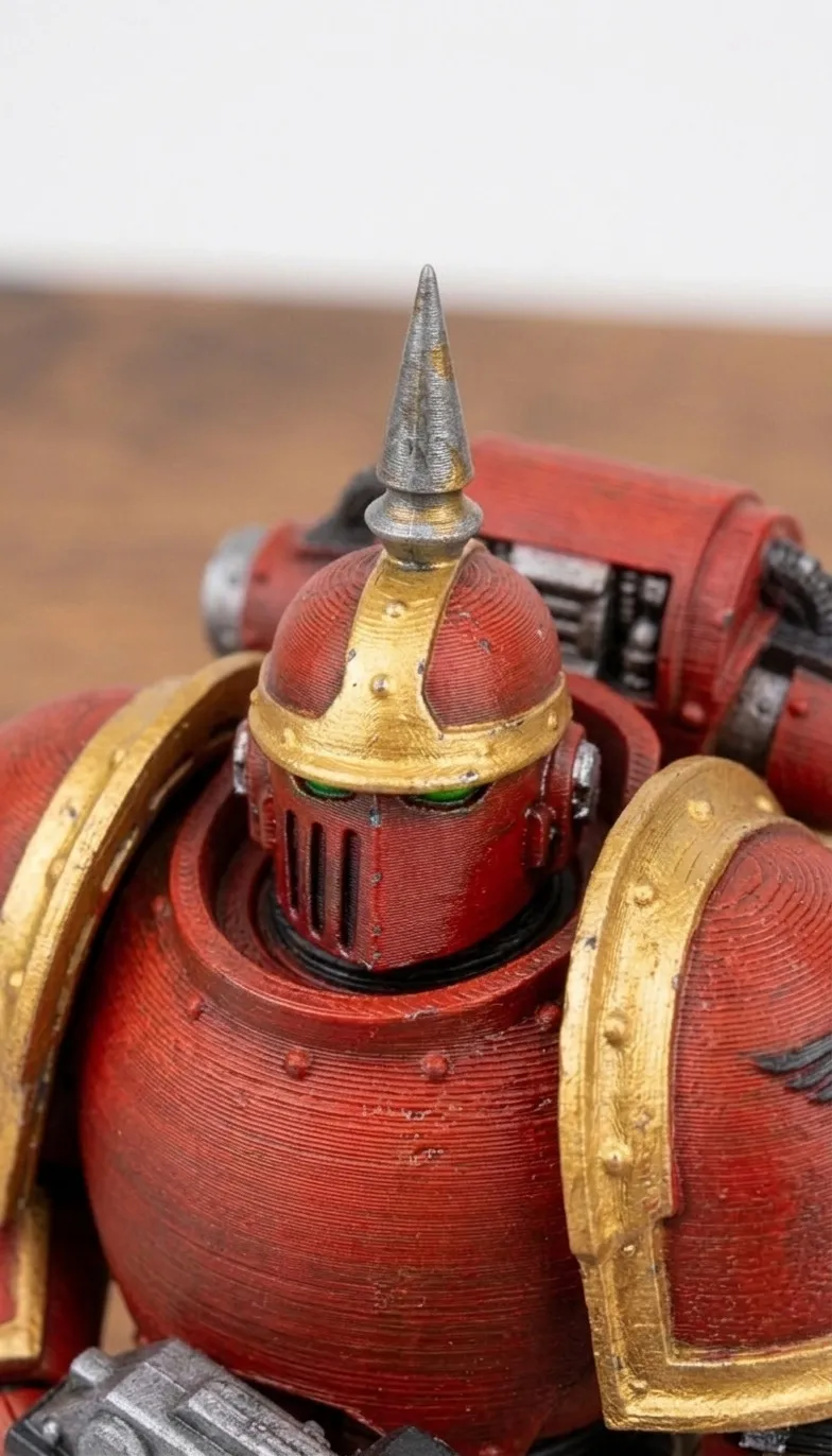 War hammer 40K - Blood Angels Legionary - Free 3D Print Model - MakerWorld