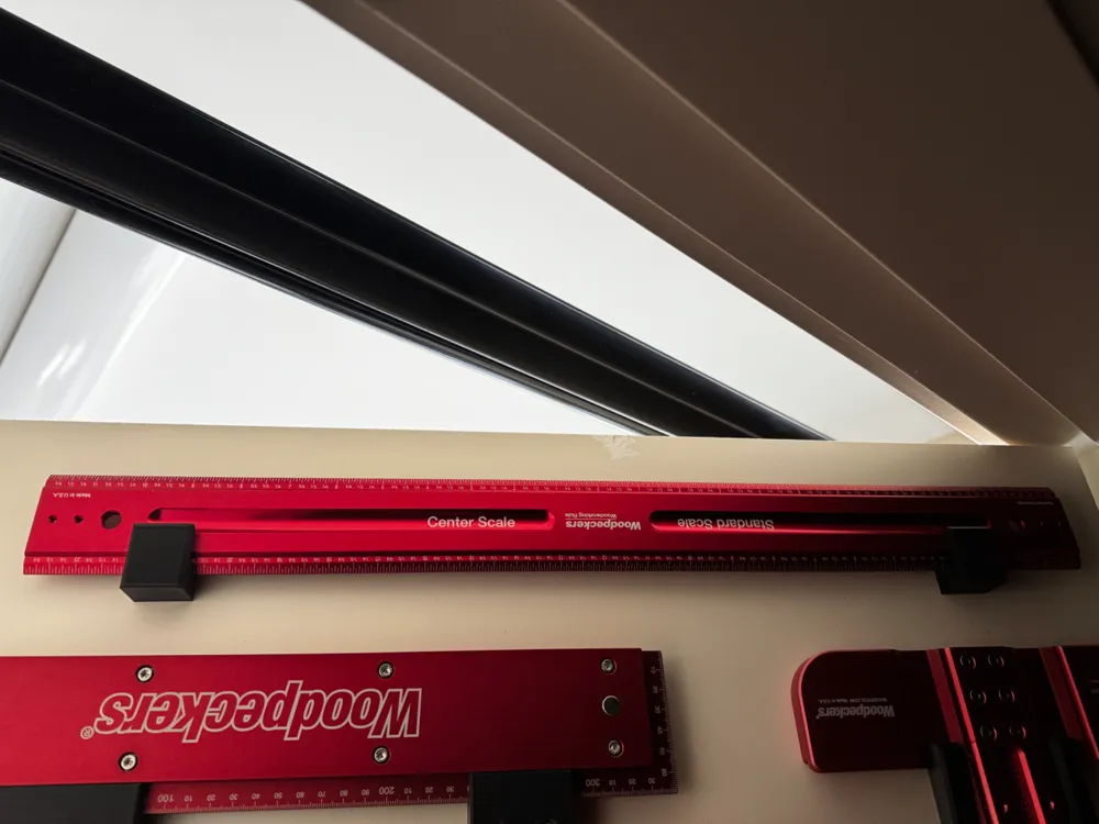 Woodpeckers ruler wall mount brackets by 96 Degrees - MakerWorld