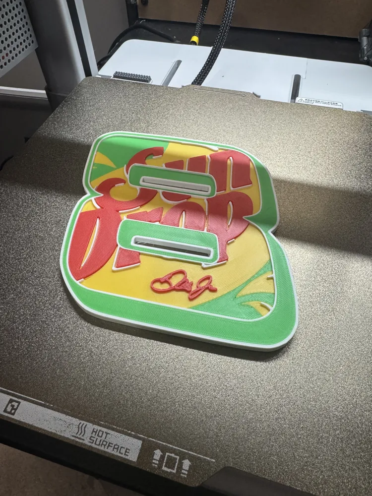 Dale Earnhardt Jr 8 Sundrop - Free 3D Print Model - MakerWorld