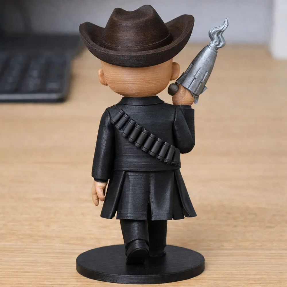 Fallout - The Ghoul action figure - Free 3D Print Model - MakerWorld