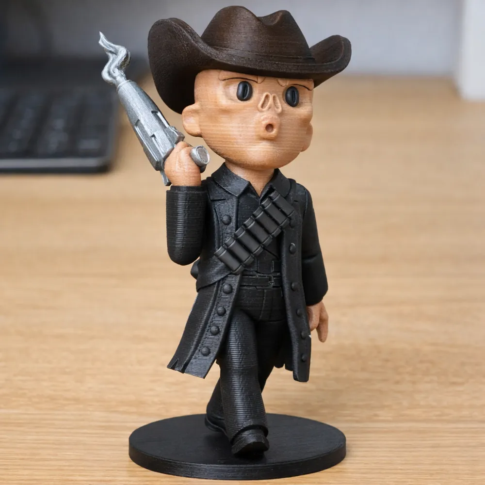 Fallout - The Ghoul action figure - Free 3D Print Model - MakerWorld