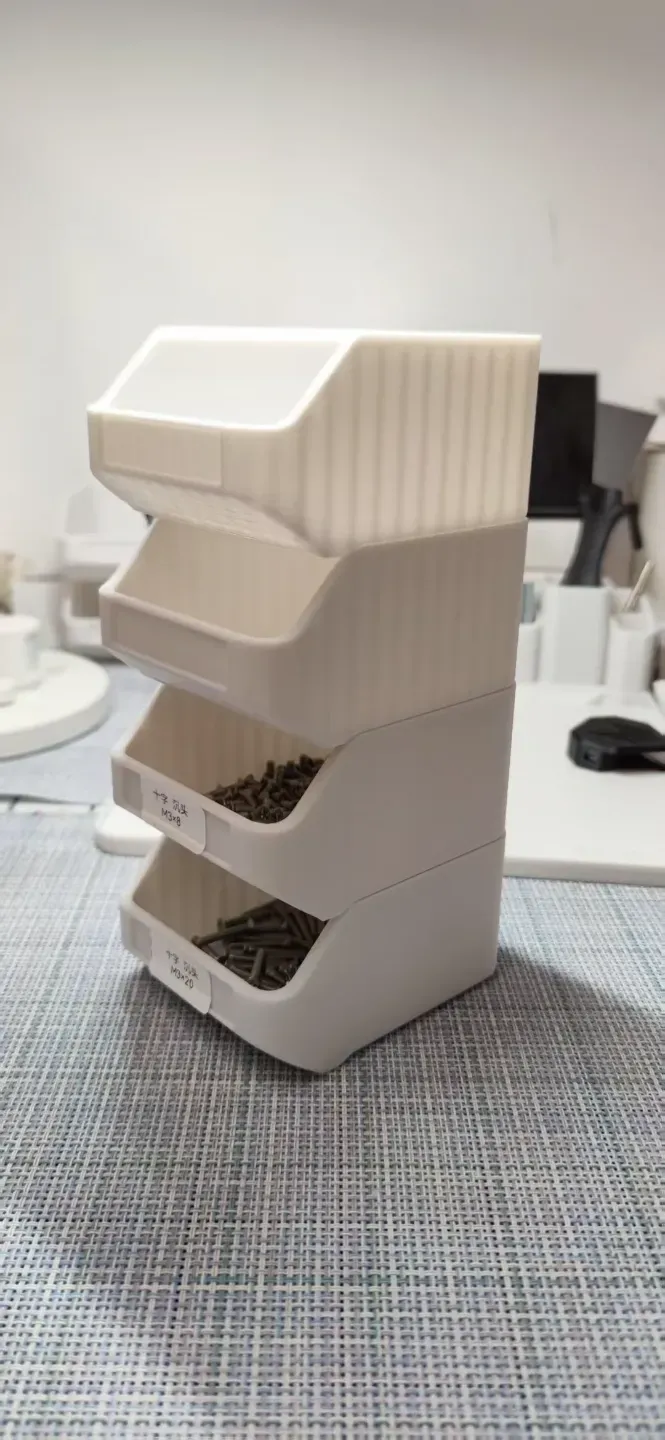 Stackable Parts Storage Box by PIANZHI - MakerWorld