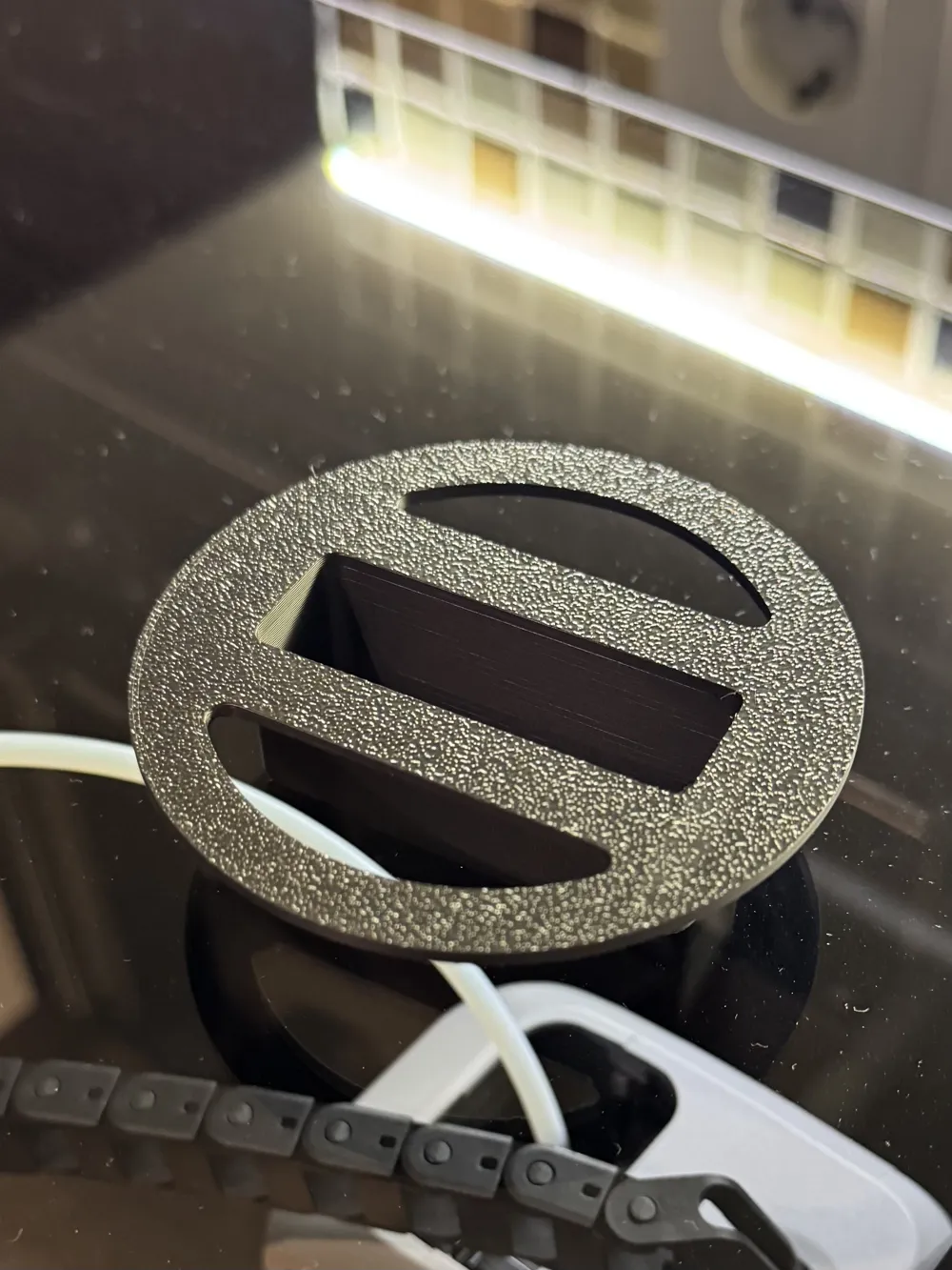 Bambulab P1S Rear Spool Mount Spacer by Oktavio Verdianto W MakerWorld ...