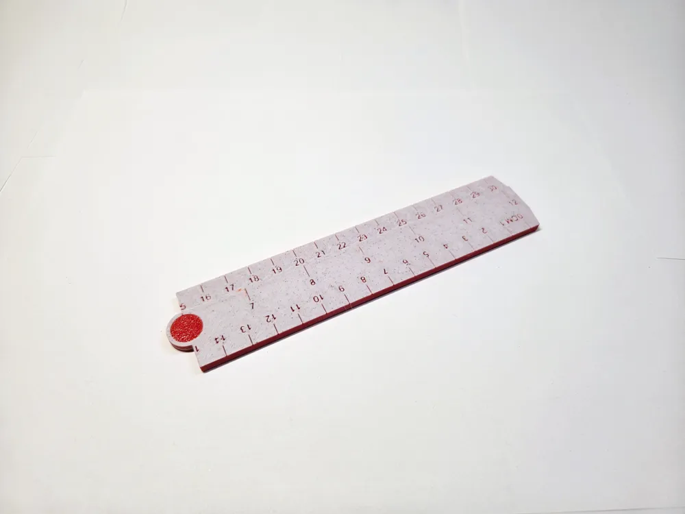 Foldable Ruler by Altron Designs - MakerWorld