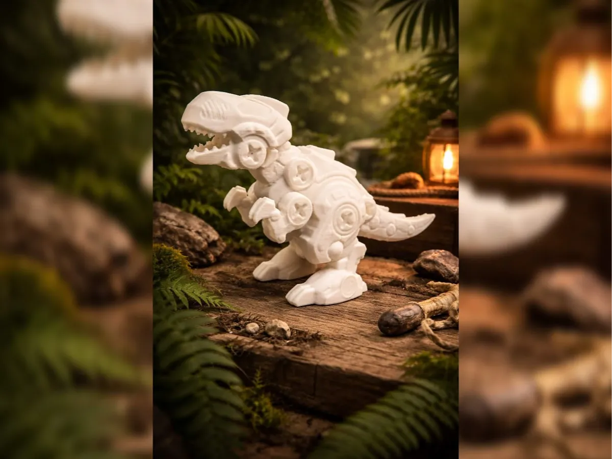 Mechanical Dinosaur Prehistoric Robotic Spirit - Free 3D Print Model ...