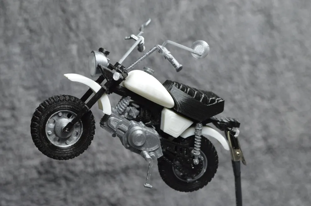 Honda Z50J Motorcycle - Free 3D Print Model - MakerWorld