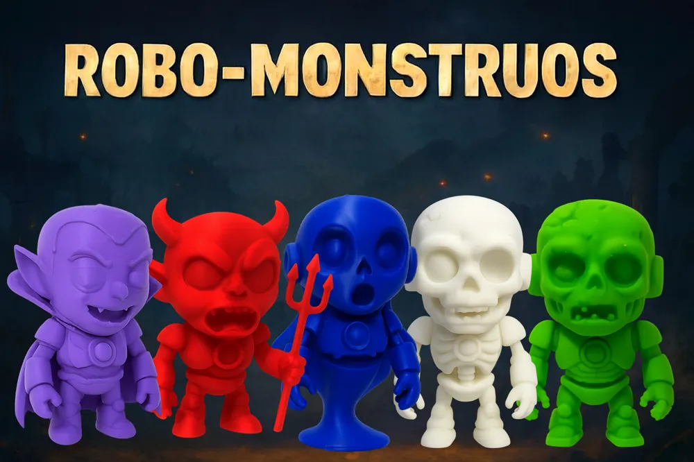 Demon Robot (demo-bot) - Free 3D Print Model - MakerWorld