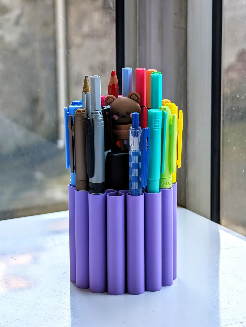 Flower Penholder by graziano88 - MakerWorld