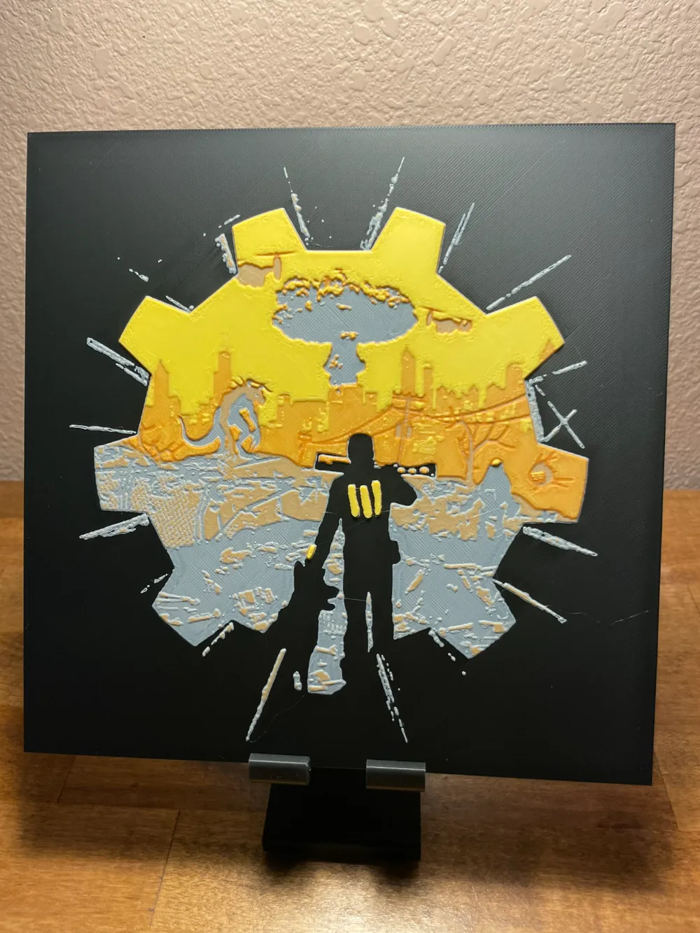 Hueforge - Fallout - Vault Door View by Cloudy Nostalgia - MakerWorld