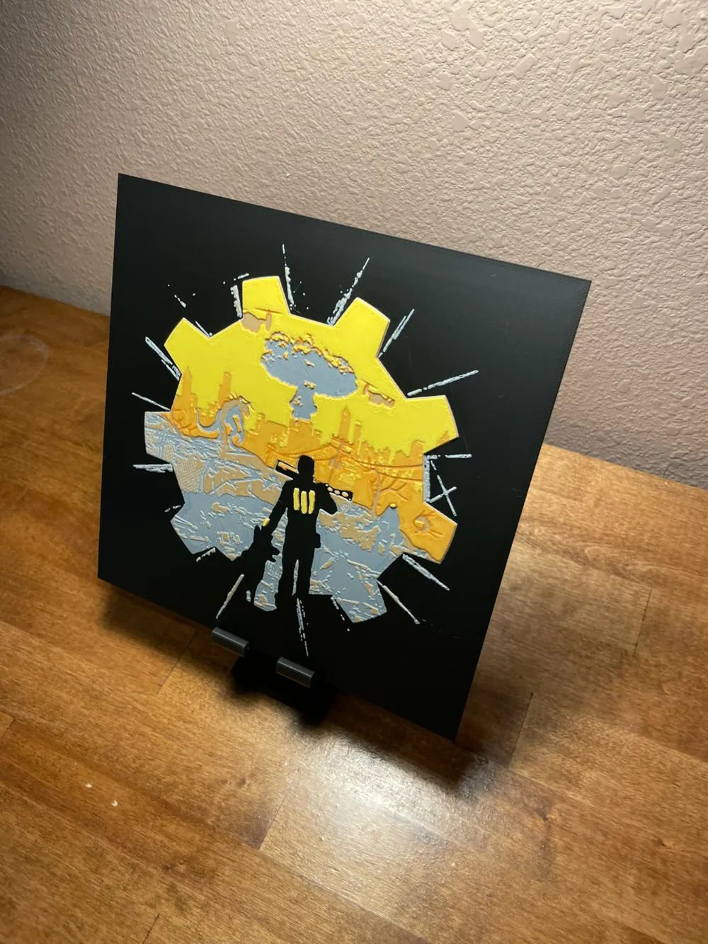 Hueforge - Fallout - Vault Door View by Cloudy Nostalgia - MakerWorld