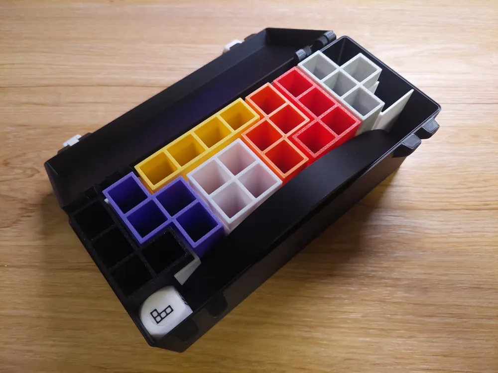 The Tetris Balance Box with Insert Remixed by padlockbeats - MakerWorld