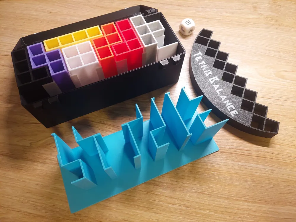 The Tetris Balance Box with Insert Remixed by padlockbeats - MakerWorld