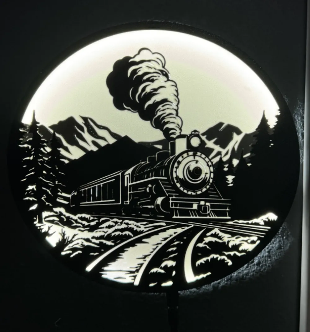 Train Light Box by Spencer - MakerWorld
