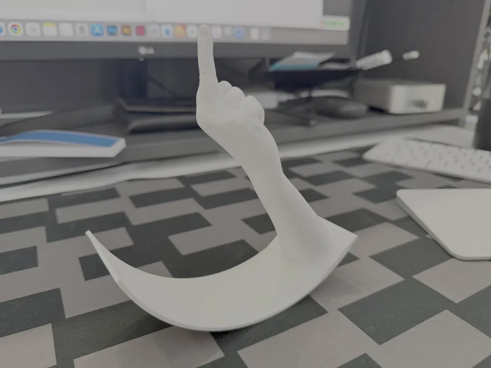 Schwingender Mittelfinger – Kostenloses 3D-Druckmodell – MakerWorld
