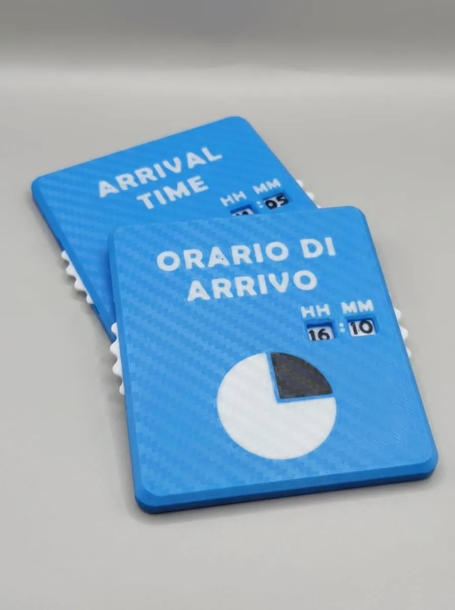 Compact Parking Disc - Free 3D Print Model - MakerWorld
