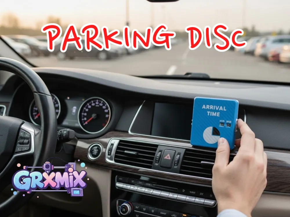 Compact Parking Disc - Free 3D Print Model - MakerWorld