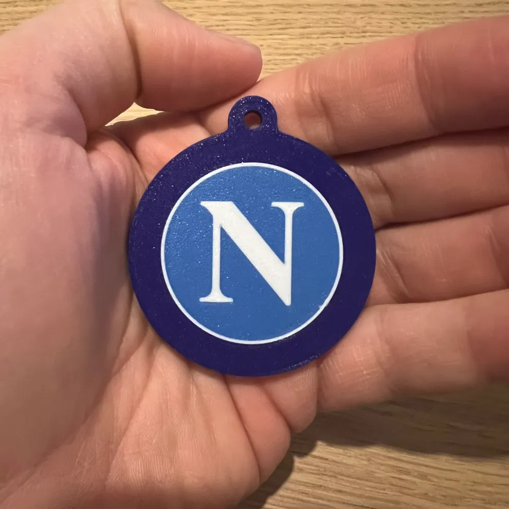Napoli keychain - Portachiavi Napoli by 3Dingo - MakerWorld