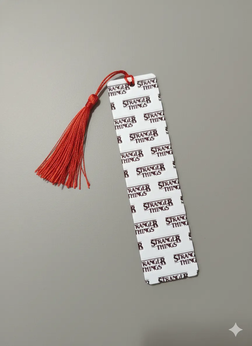 Stranger Things Bookmark - Free 3D Print Model - MakerWorld