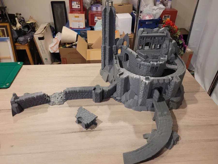 Helms Deep 10mm Scale Remixed by TrecoTron MakerWorld: Download Free 3D ...