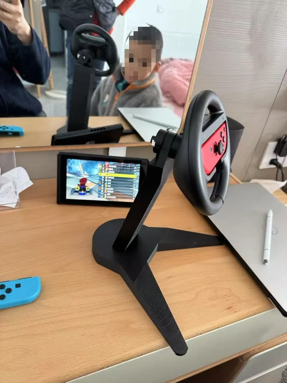 Switch Joy-Con Wheel Stand (Wheel Not Included) by 北洋舰长 - MakerWorld