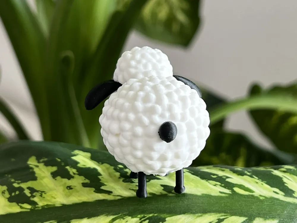 Grumpy Fluffy Sheep by MakerPair MakerWorld: Download Free 3D Models