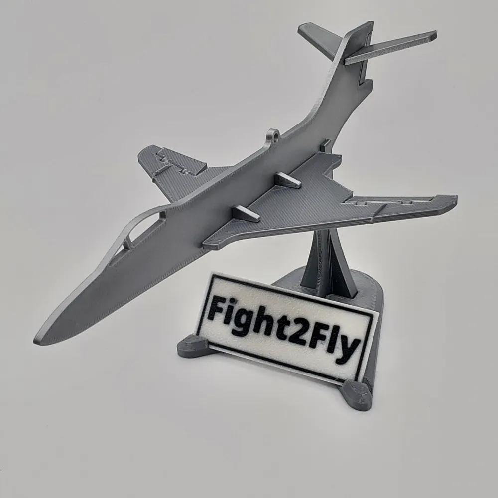 McDonnell F-101 Voodoo Fighter Jet Model Plane Kit by Fight2Fly ...