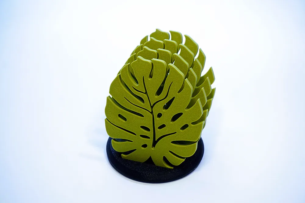 Monstera Coaster Leaf - Free 3D Print Model - MakerWorld