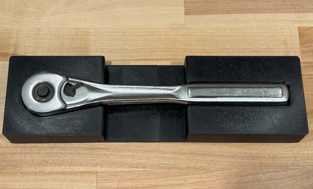 Gridfinity Craftsman half inch ratchet holder by Gus MakerWorld ...