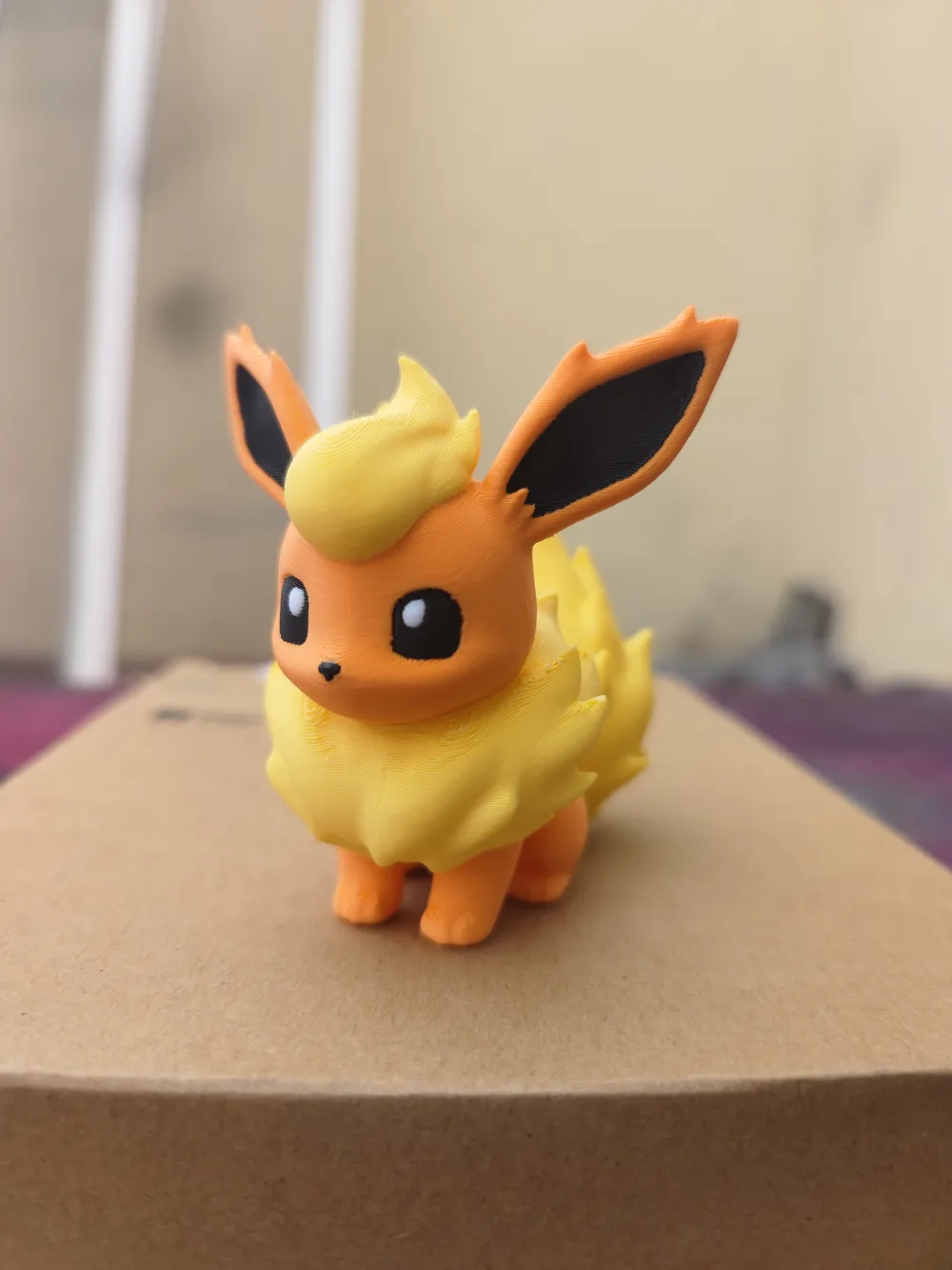 Flareon Pokémon Chibi Funko Multicolor AMS Type - Free 3D Print Model - MakerWorld