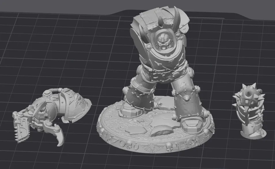 BIG Evil Demon Knight Drill arm! - Free 3D Print Model - MakerWorld