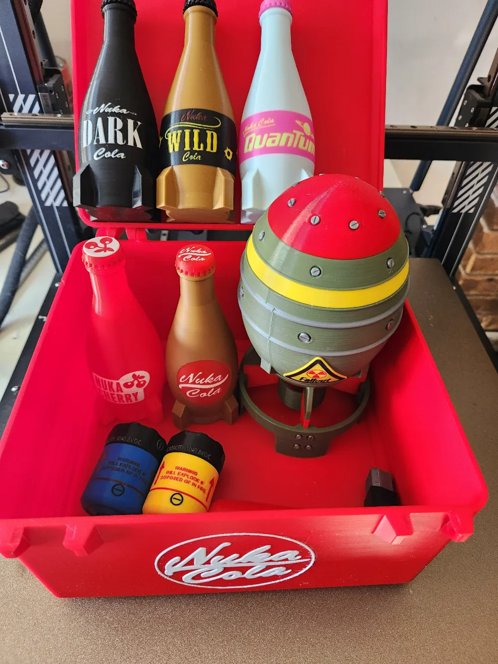 Fallout Nuka Cola stash box - Free 3D Print Model - MakerWorld