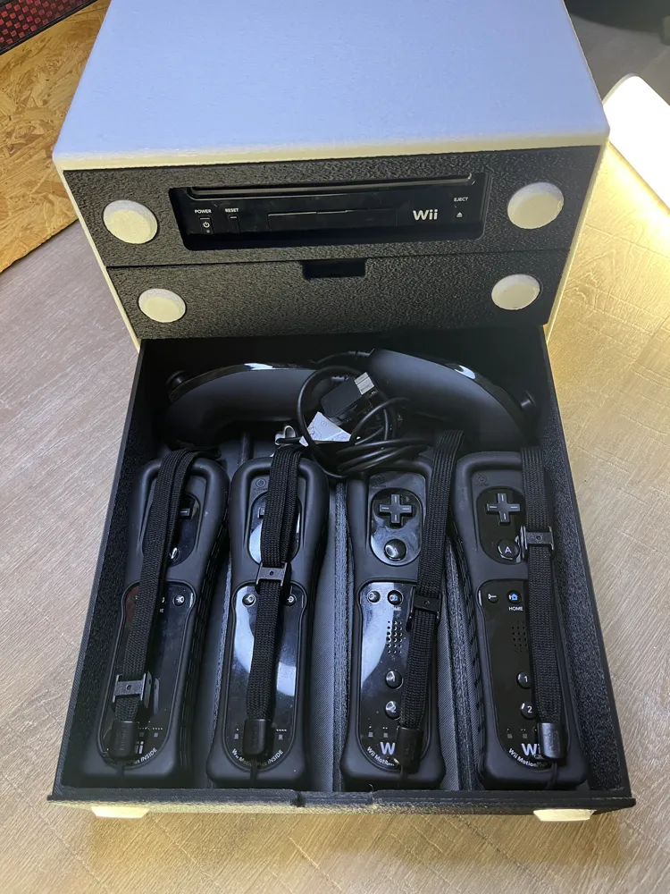 Console Storage Box - Nintendo Wii Compatible - Free 3D Print Model ...