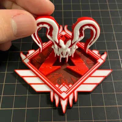 Apex Legends - 猎杀标立体徽章 -第三赛季 - 免费 3D 打印模型 - MakerWorld