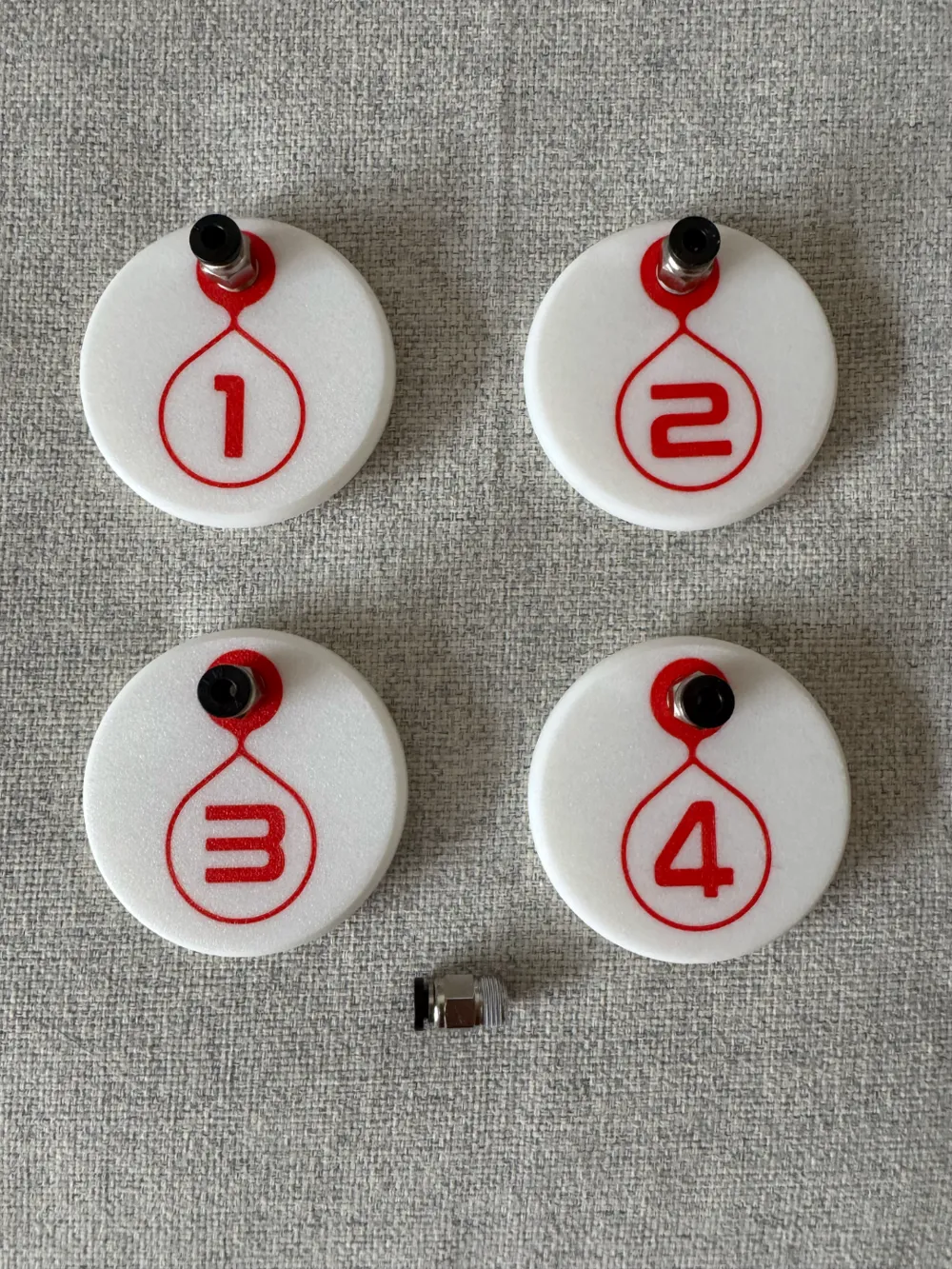 Cereal Box Lid w/ numbers and thread for PTFE - Free 3D Print Model ...