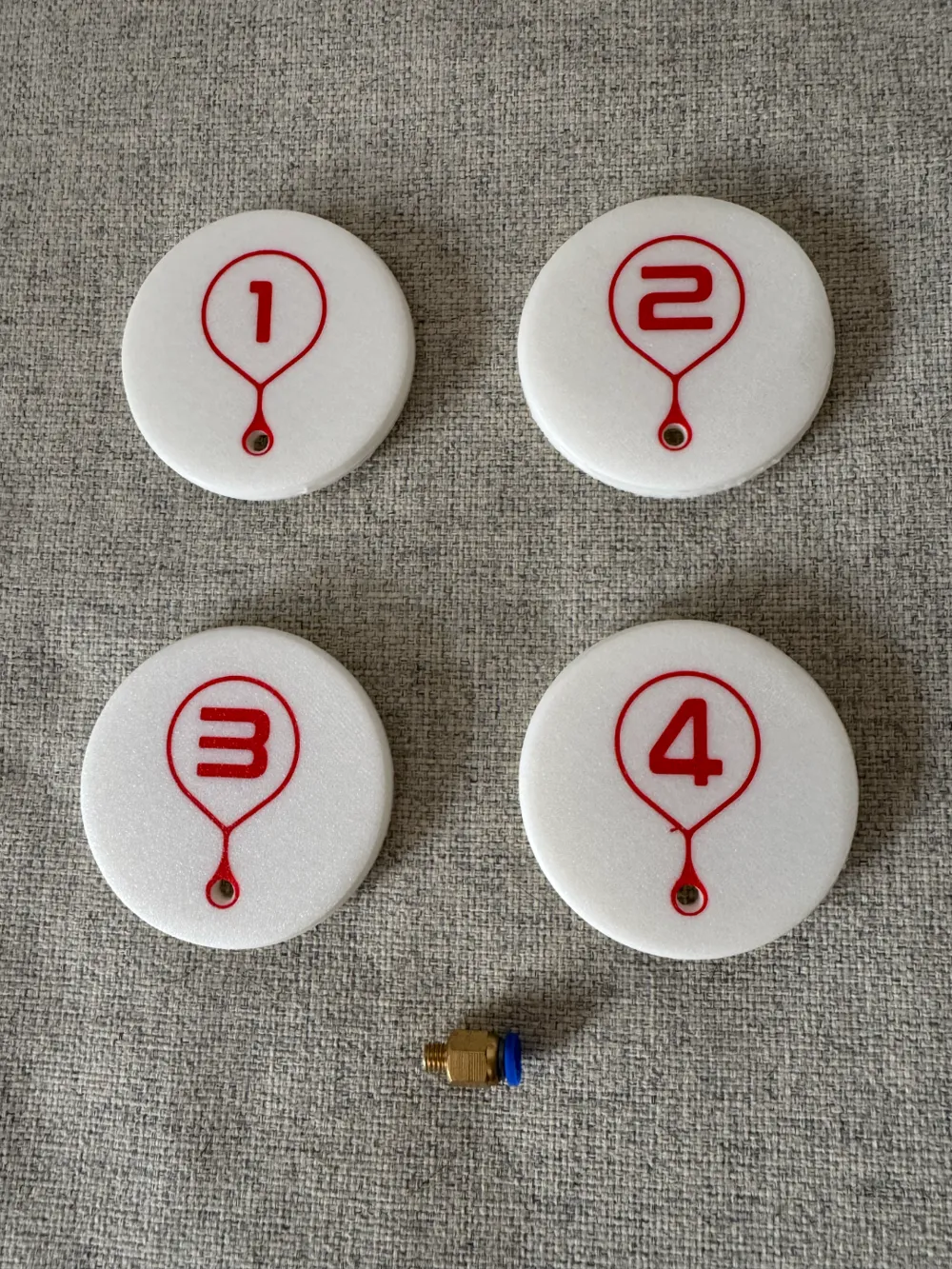 Cereal Box Lid w/ numbers and thread for PTFE - Free 3D Print Model ...