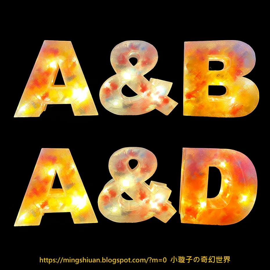 Symbol & Scrap storage box / Letter light box - Free 3D Print Model ...