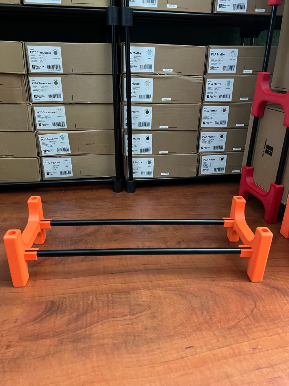 FILAMENT SHOE RACK BRACKETS - Free 3D Print Model - MakerWorld