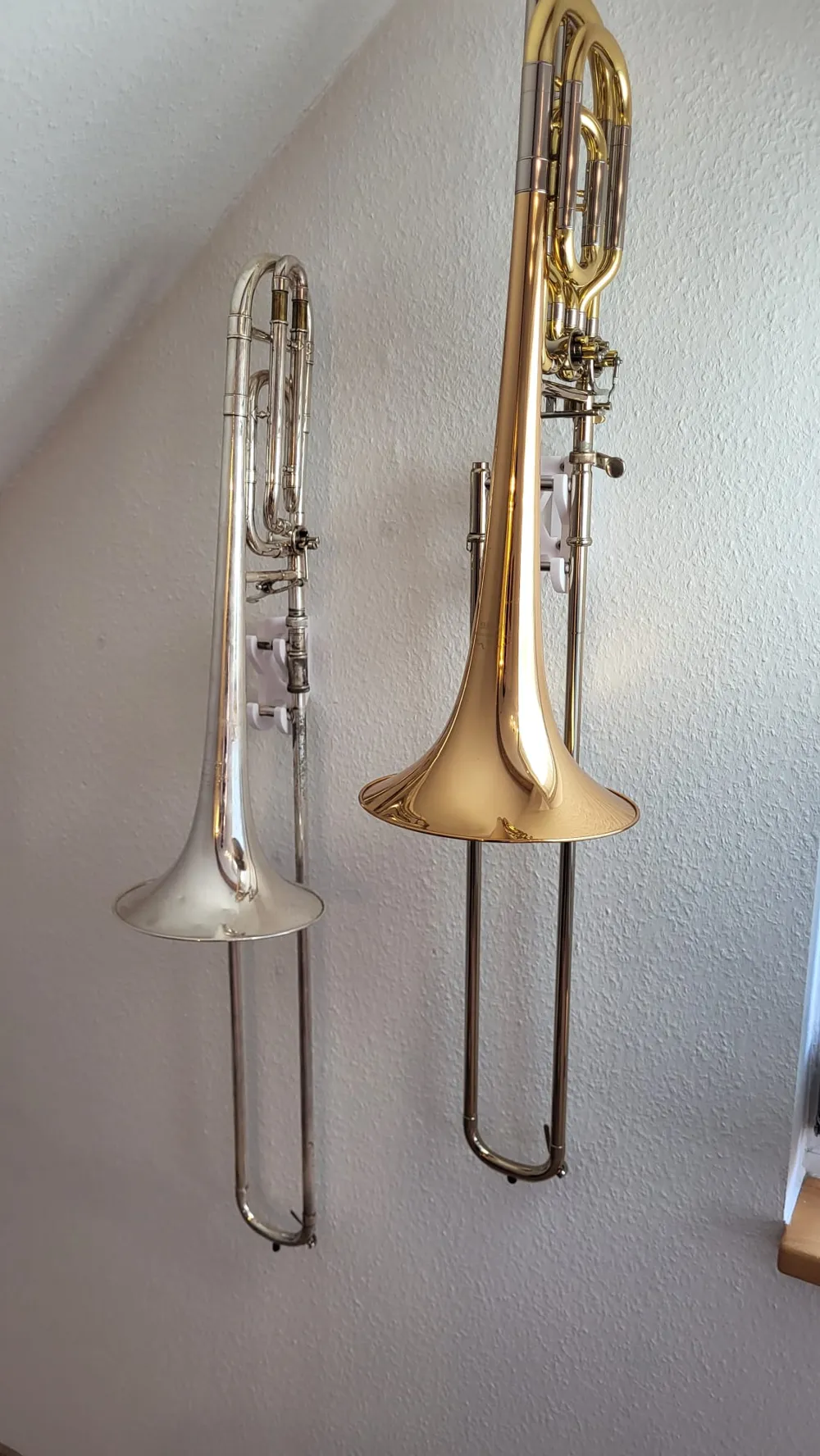 Trombone Wall Mount by Liam MakerWorld: Download Free 3D Models