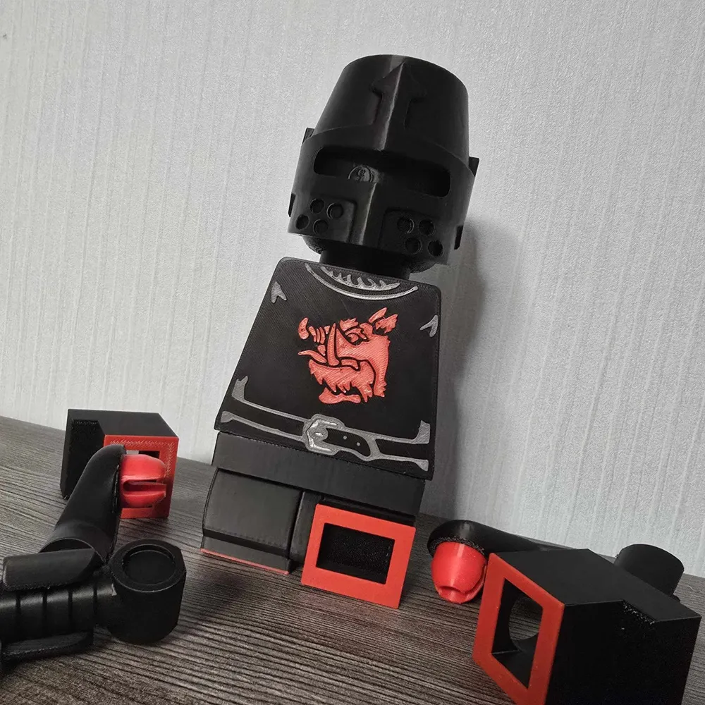 Black Knight - Monty Python * 500% ~ 19 cm - Free 3D Print Model - MakerWorld