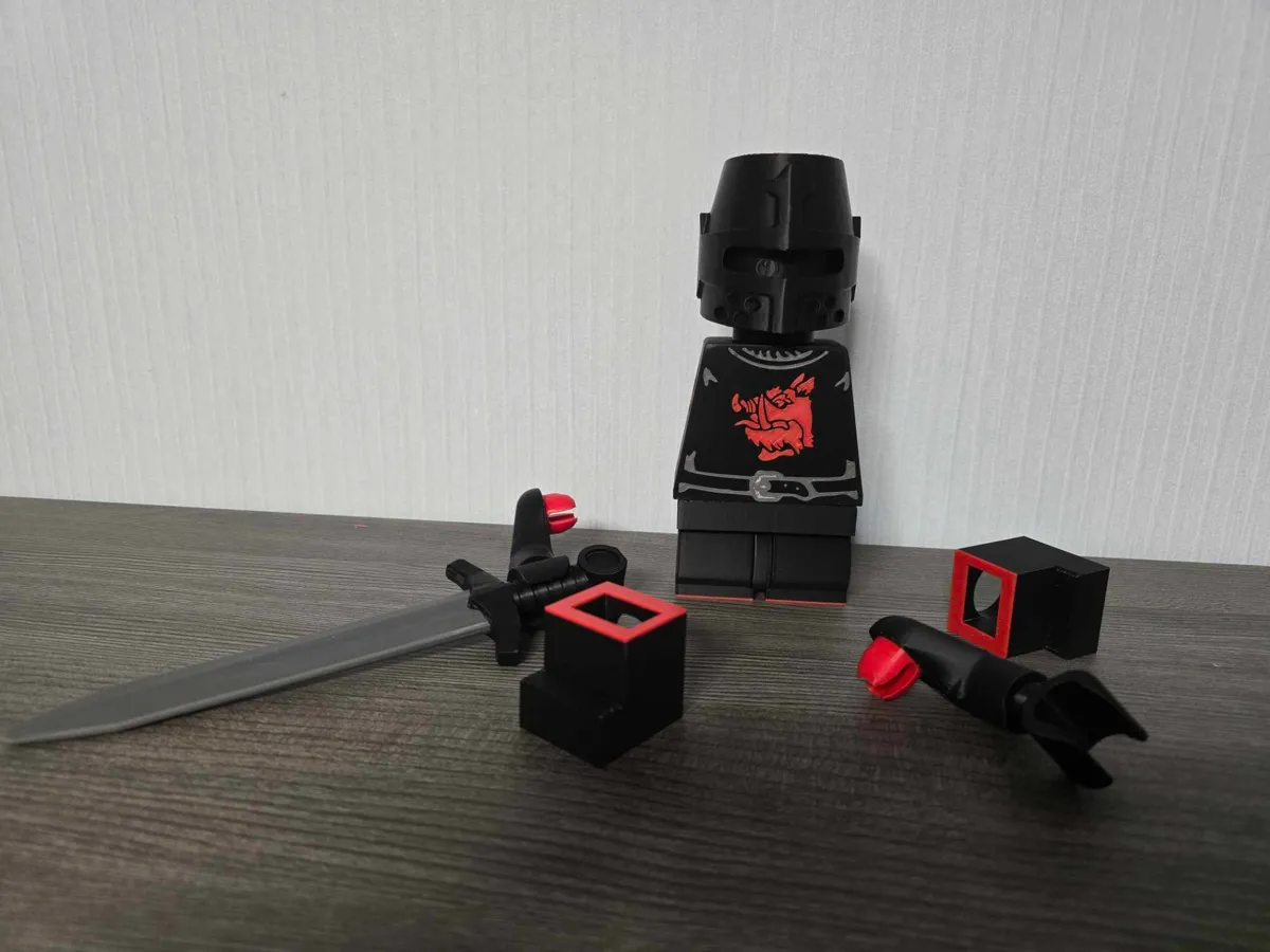 Black Knight - Monty Python * 500% ~ 19 cm - Free 3D Print Model ...