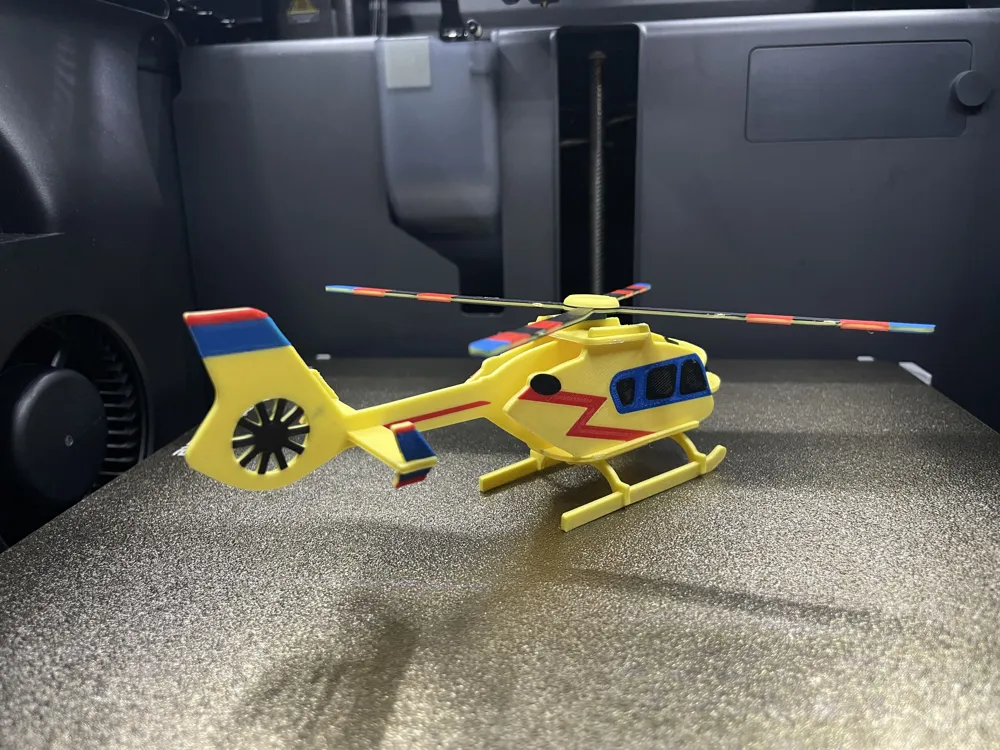 Helicopter Kit Card - EC 135 (Airbus H135) by soukup273 - MakerWorld