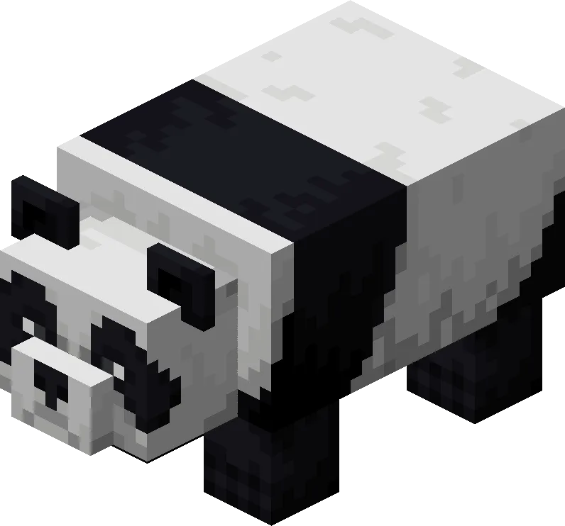 Minecraft Panda NO AMS REQUIRED - Free 3D Print Model - MakerWorld