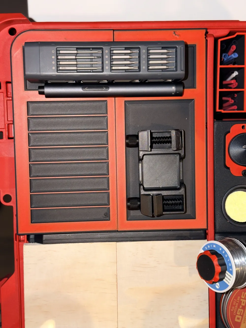 Milwaukee Packout Electronic Repair/Solder Station - Free 3D Print ...