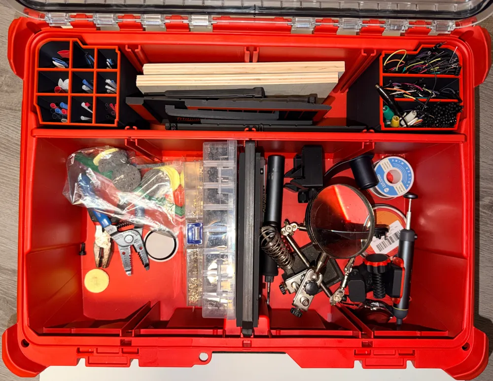 Milwaukee Packout Electronic Repair/Solder Station - Free 3D Print ...